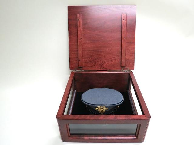 Military Hat Box (cherry) - DomEx Hardwoods