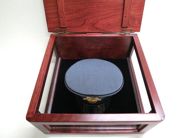 Military Hat Box (cherry) - DomEx Hardwoods