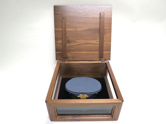 Military Hat Box (walnut) - DomEx Hardwoods