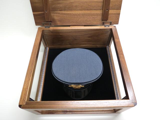 Military Hat Box (walnut) - DomEx Hardwoods