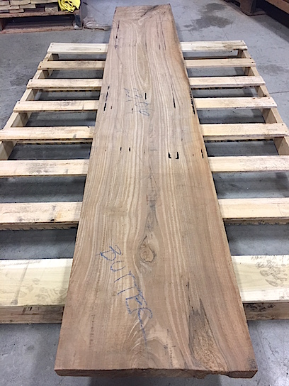Butternut, 2" x * 16-1/2" * x 100" - DomEx Hardwoods