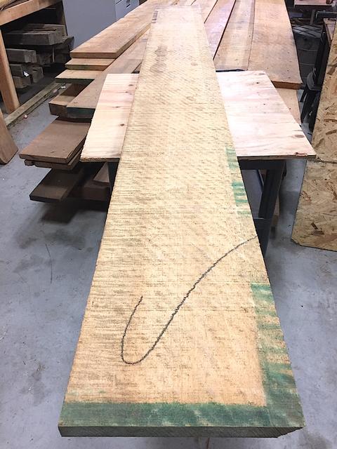 Hard Maple, Premium (curly) 1 x 10 x 110 - DomEx Hardwoods