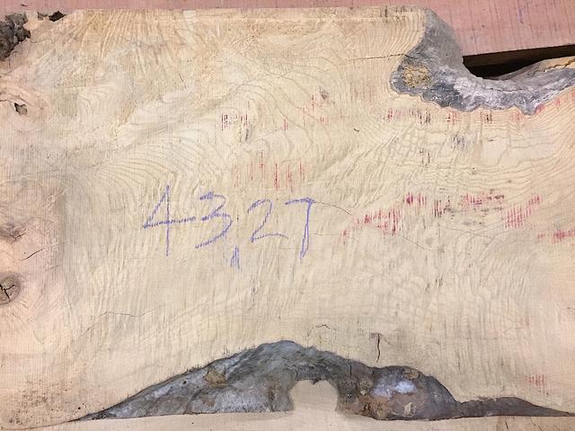 Curly Ash - 2-3/4" x 23-1/4" x 105" - DomEx Hardwoods