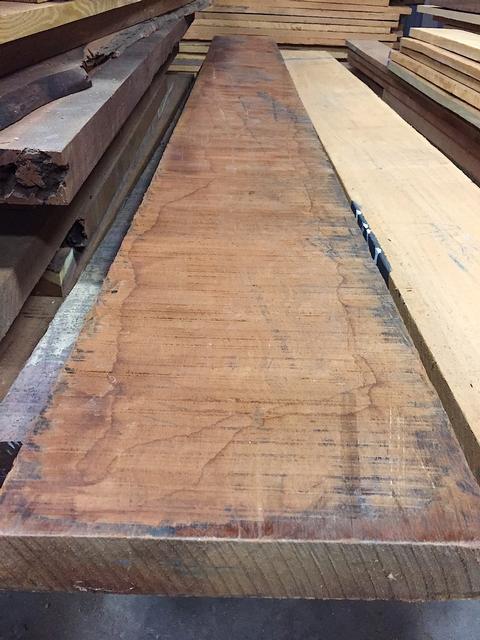 Makore Curly/Figured - 2 x 11-1/4 x 109 - DomEx Hardwoods