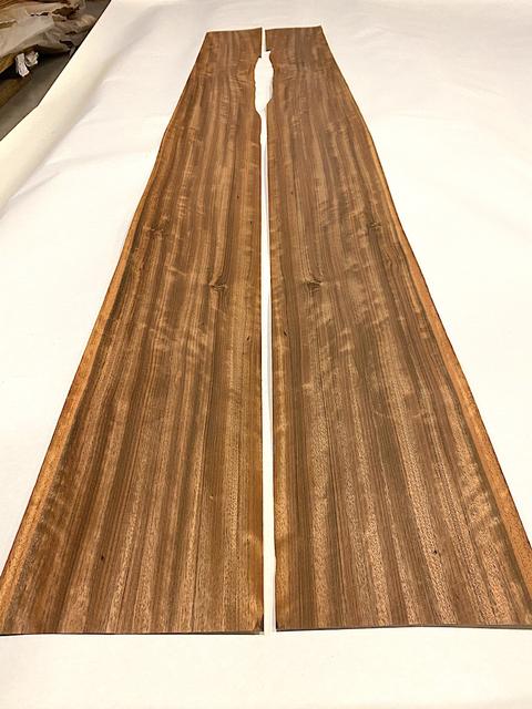Paldao Veneer (curly) - 2 pcs, 9"W x 92"L - DomEx Hardwoods