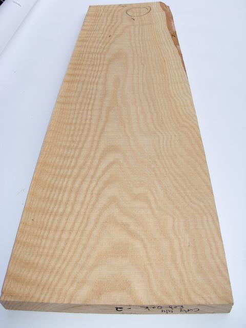 Curly Oak Wood