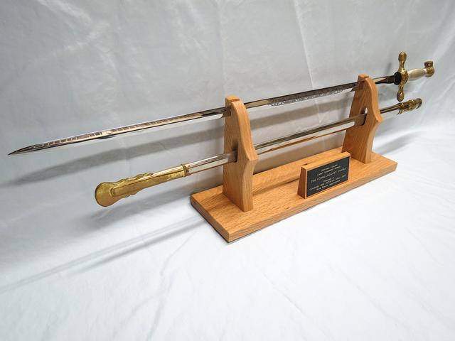 Saber Desktop Display (Cadet) - DomEx Hardwoods