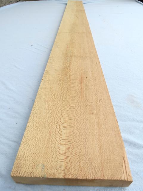 Sycamore (q-sawn) 1-1/8 x 6-1/8 x 70-1/2 - DomEx Hardwoods