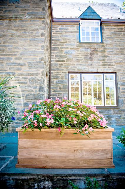 Teak Planter/Tree Box - 36x20x20 - DomEx Hardwoods
